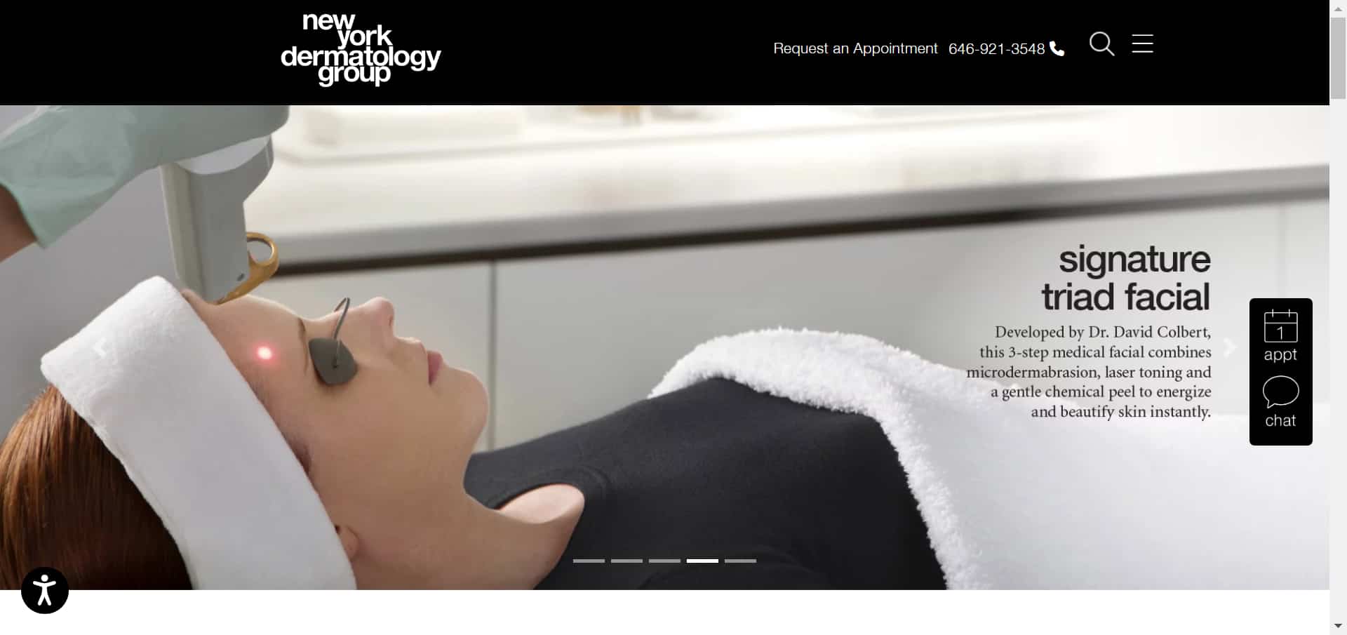 10 Best Dermatologist Website Examples & Inspiration